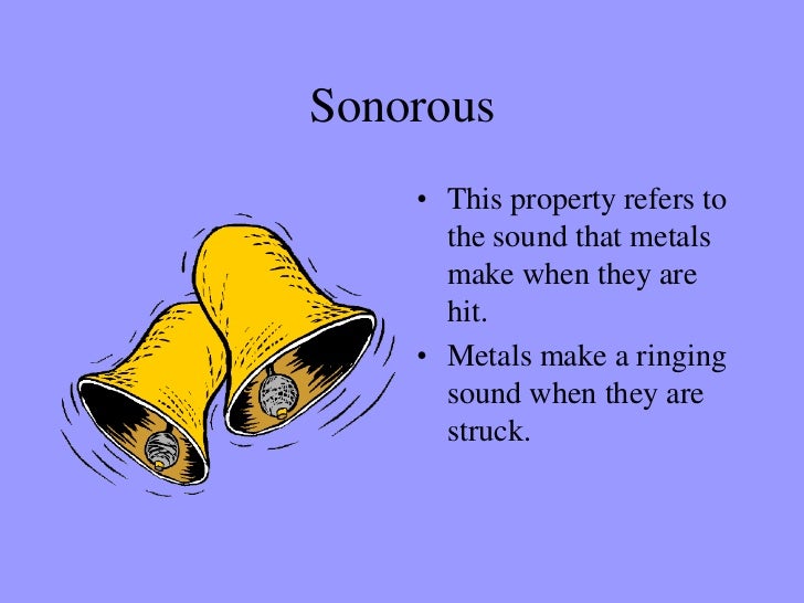 Properties of metals