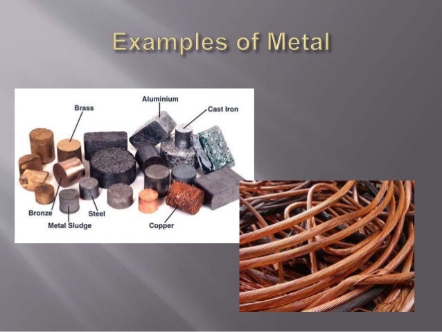 Properties of metals and non metals