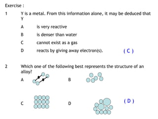 Properties of metals slides | PPT