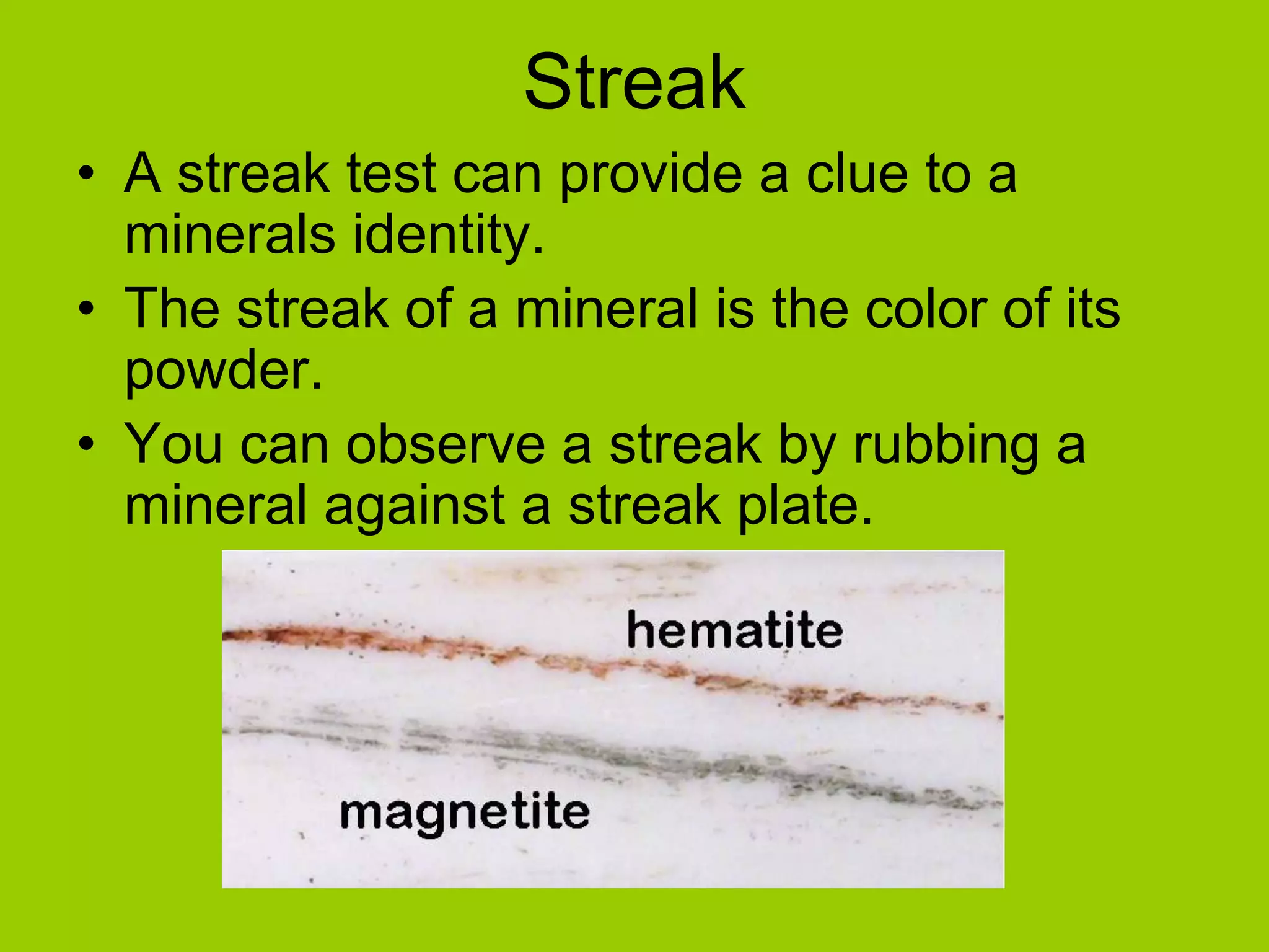 Properties of minerals | PPT