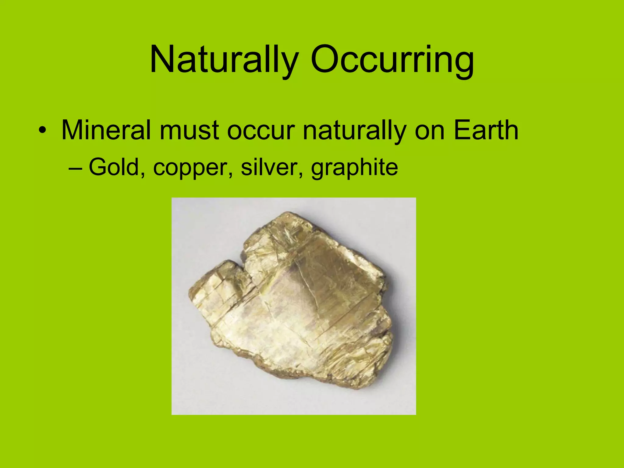 Properties of minerals | PPT