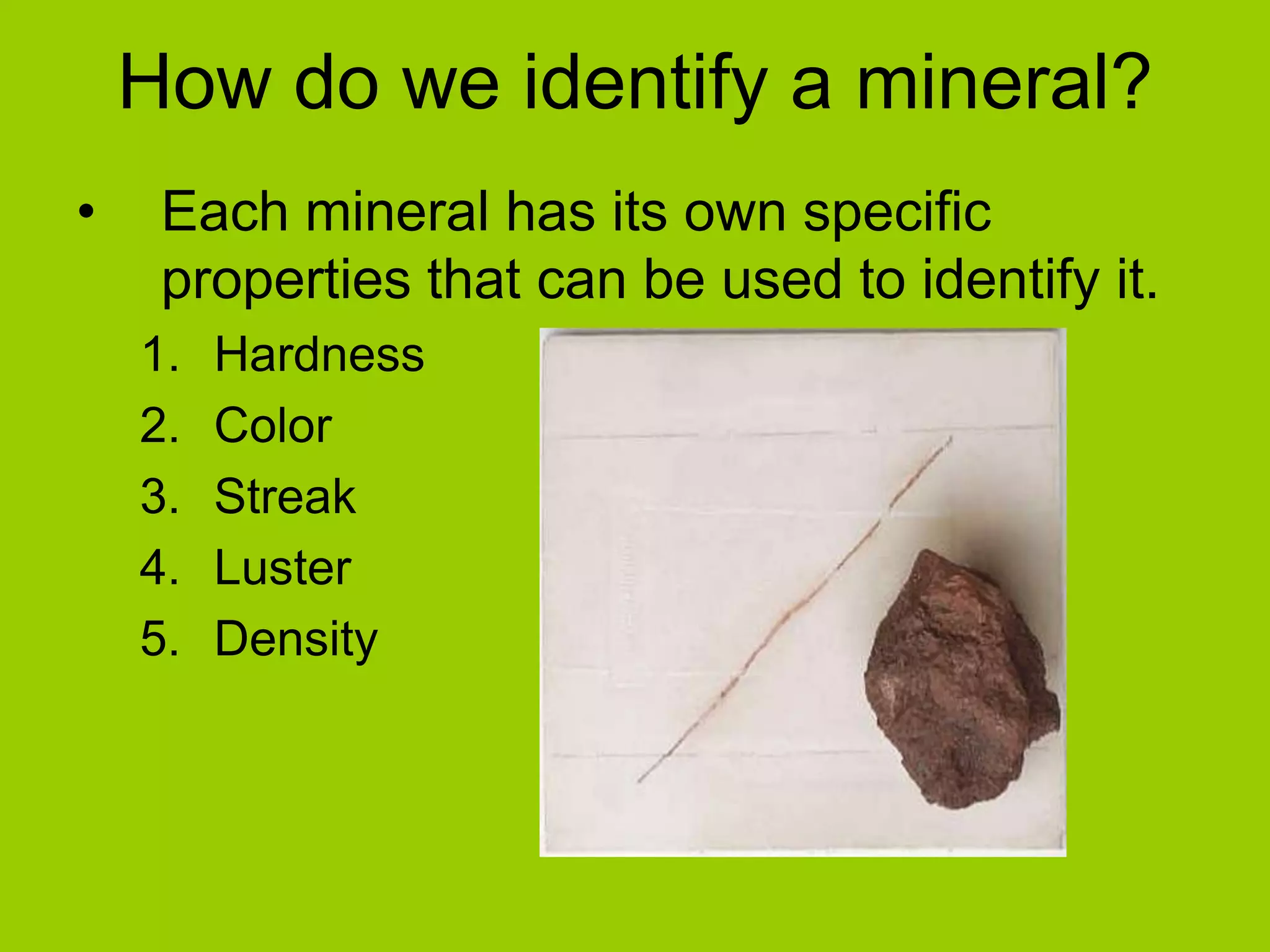 Properties of minerals | PPT