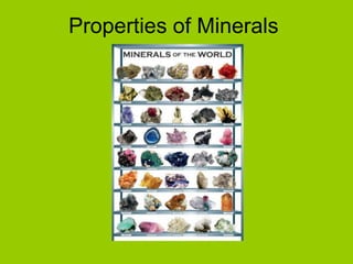 Properties of minerals | PPT