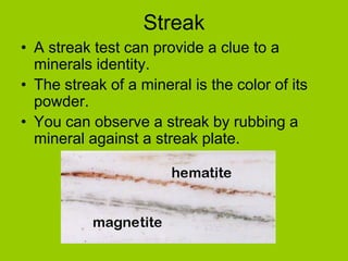 Properties of minerals | PPT
