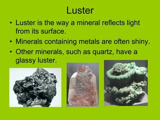 Properties of minerals | PPT