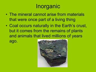 Properties of minerals | PPT