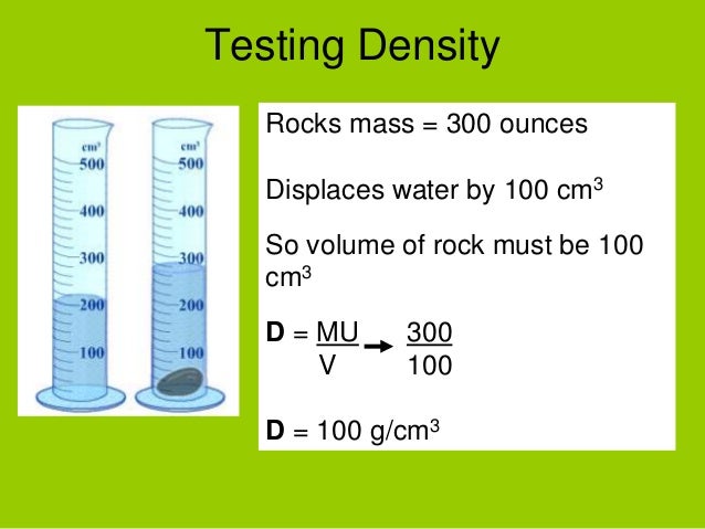 Density Minerals