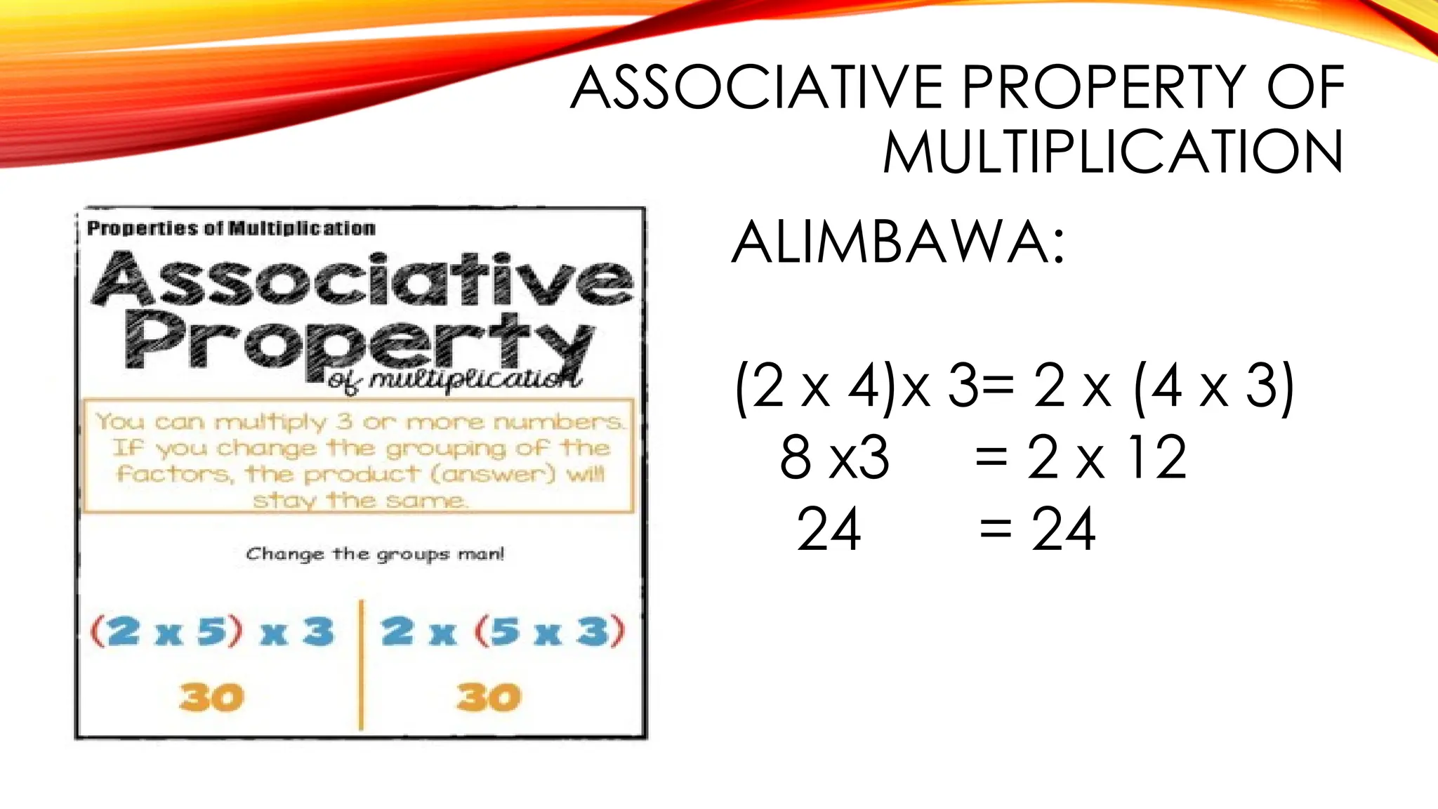 Properties of multiplication grade three math | PPTX