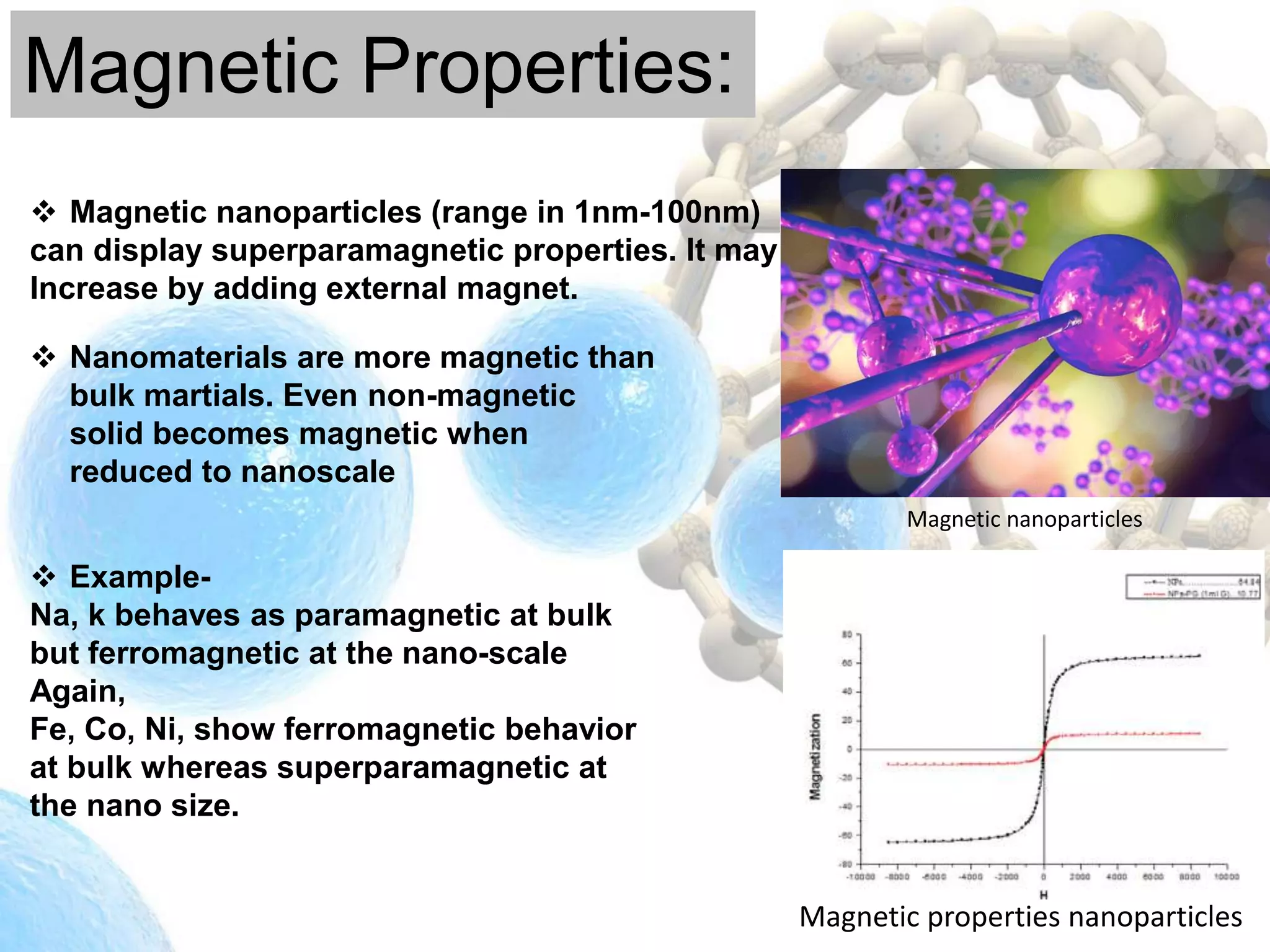 Introduction to Properties of nanomaterials | PPTX
