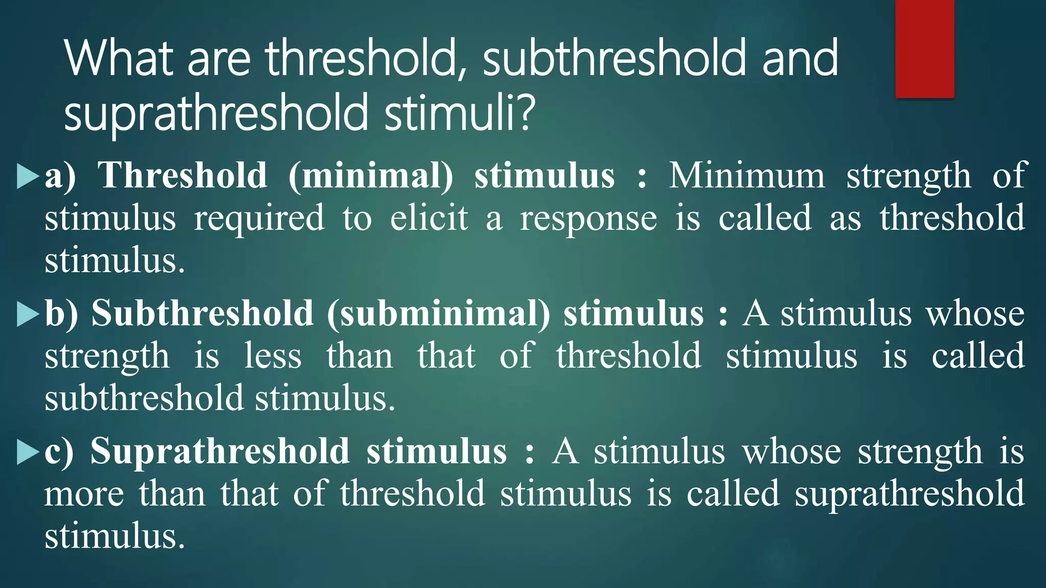 Properties of nerve fiber by Pandian M, Dept Physiology DYPMCKOP, this ...