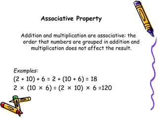 Properties of Numbers.ppt