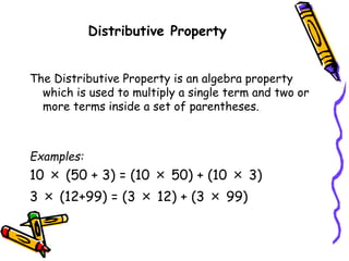 Properties of Numbers.ppt