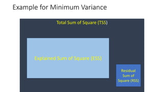 properties of Ordinary Least Square (OLS ) | PPTX