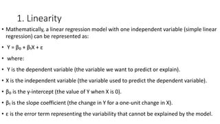 properties of Ordinary Least Square (OLS ) | PPTX