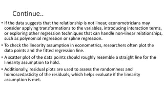 properties of Ordinary Least Square (OLS ) | PPTX