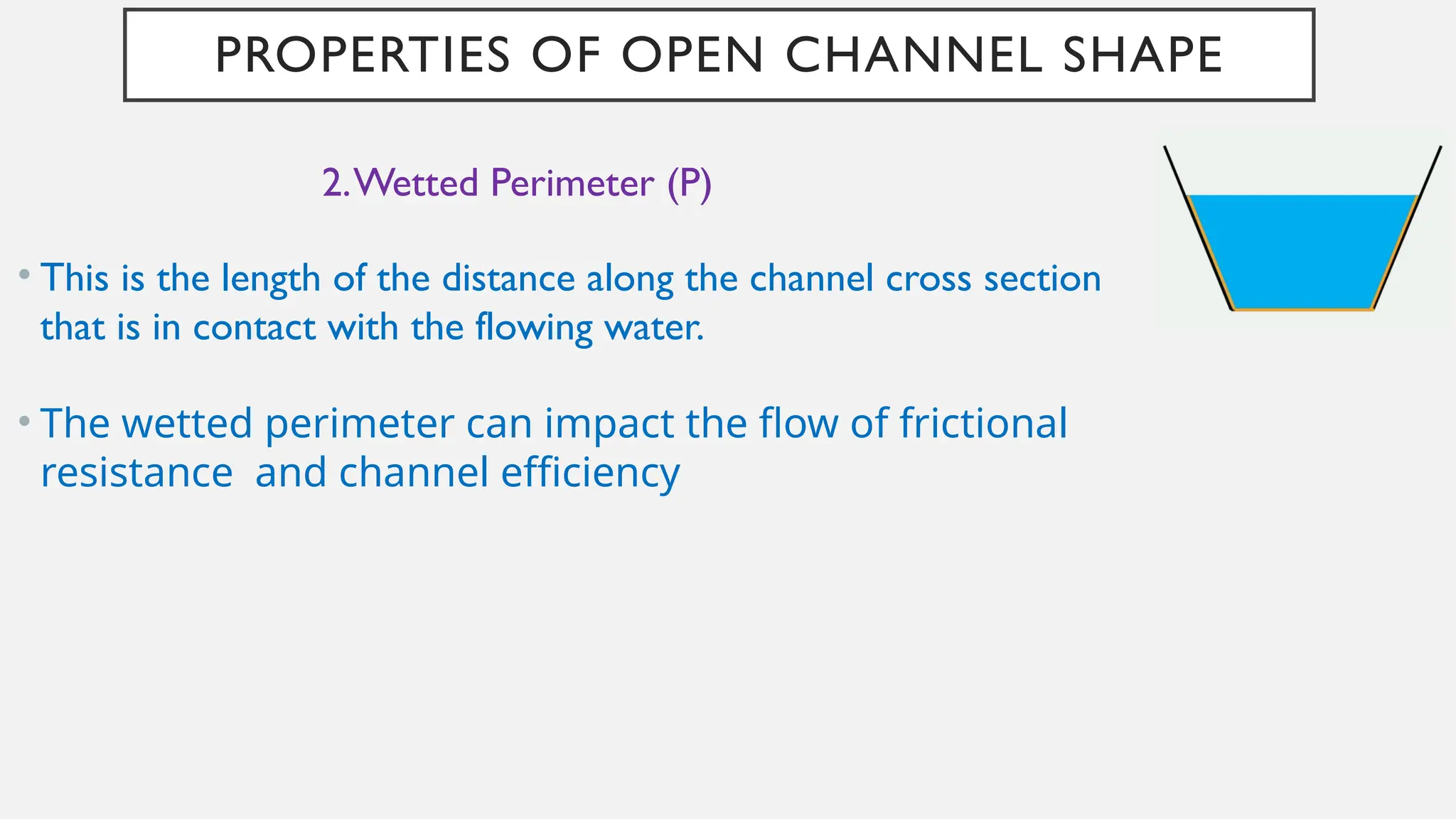 Properties of open channel shape pre.pptx | Geography | Science