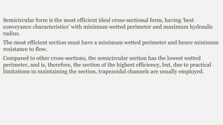 Properties of open channel shape pre.pptx | Geography | Science