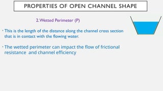 Properties of open channel shape pre.pptx | Geography | Science