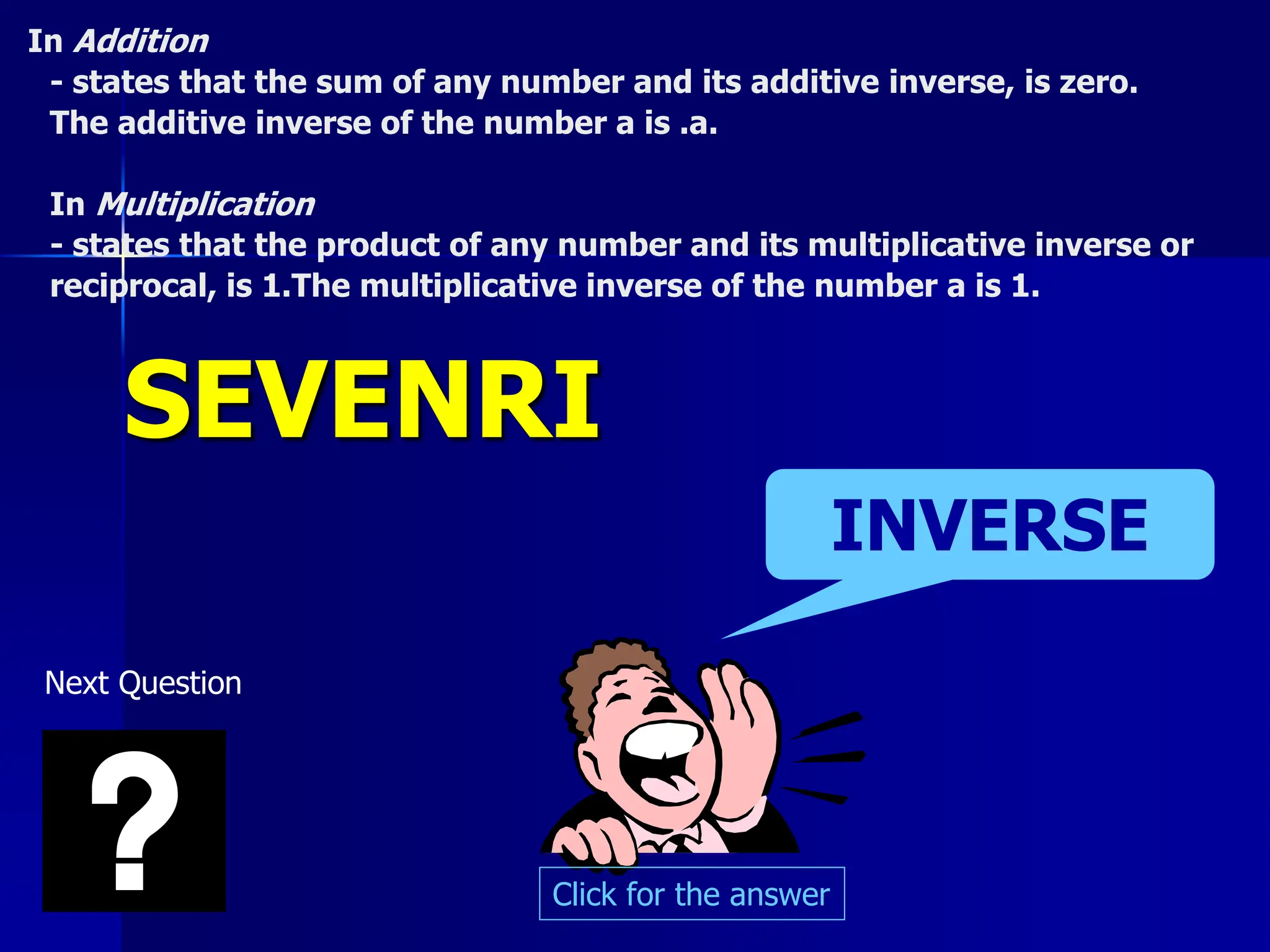 PROPERTIES OF OPERATIONS ON INTEGERS.ppt