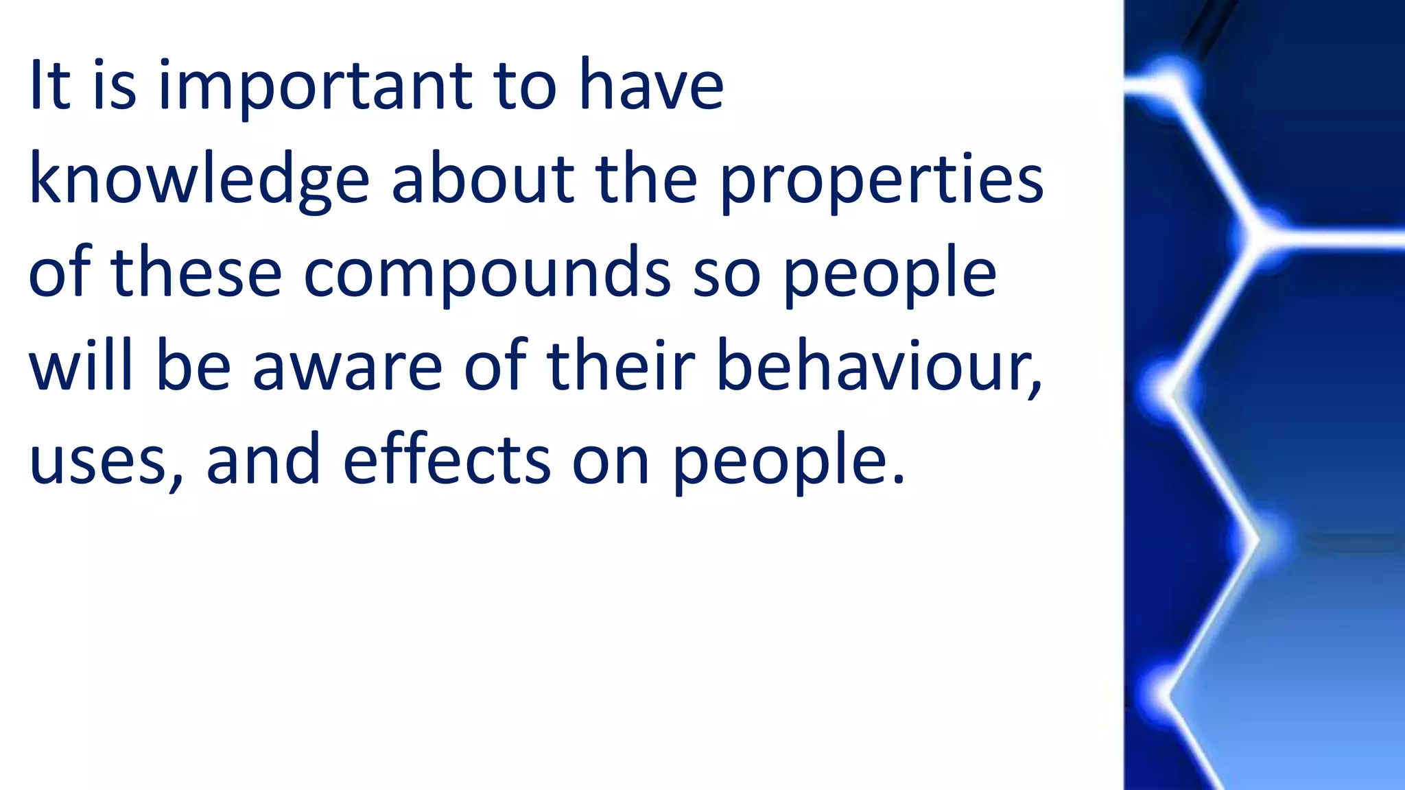 Properties of organic compounds | PPTX