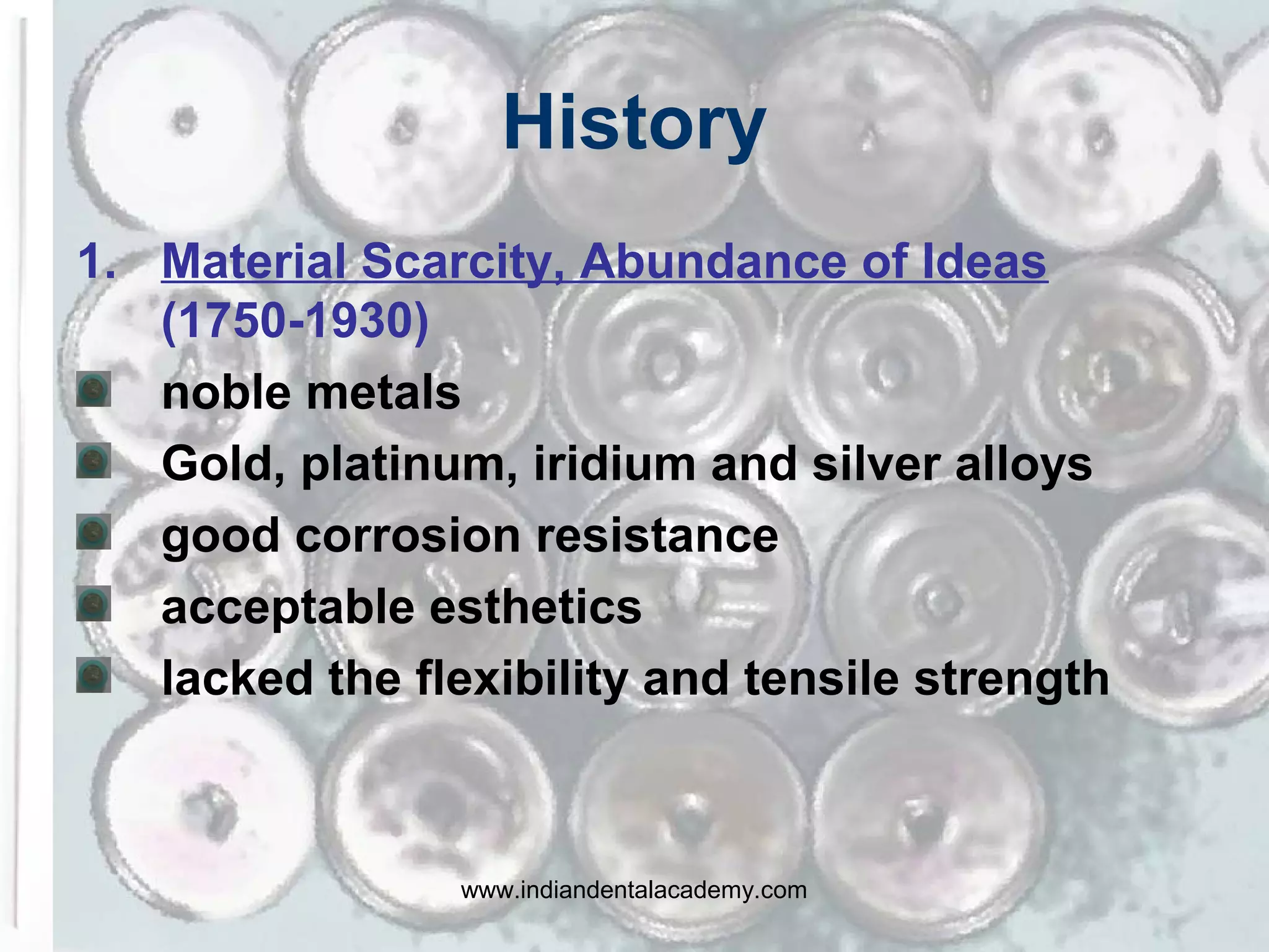 Properties of orthodontic wire /certified fixed orthodontic courses by Indian dental academy | PPT