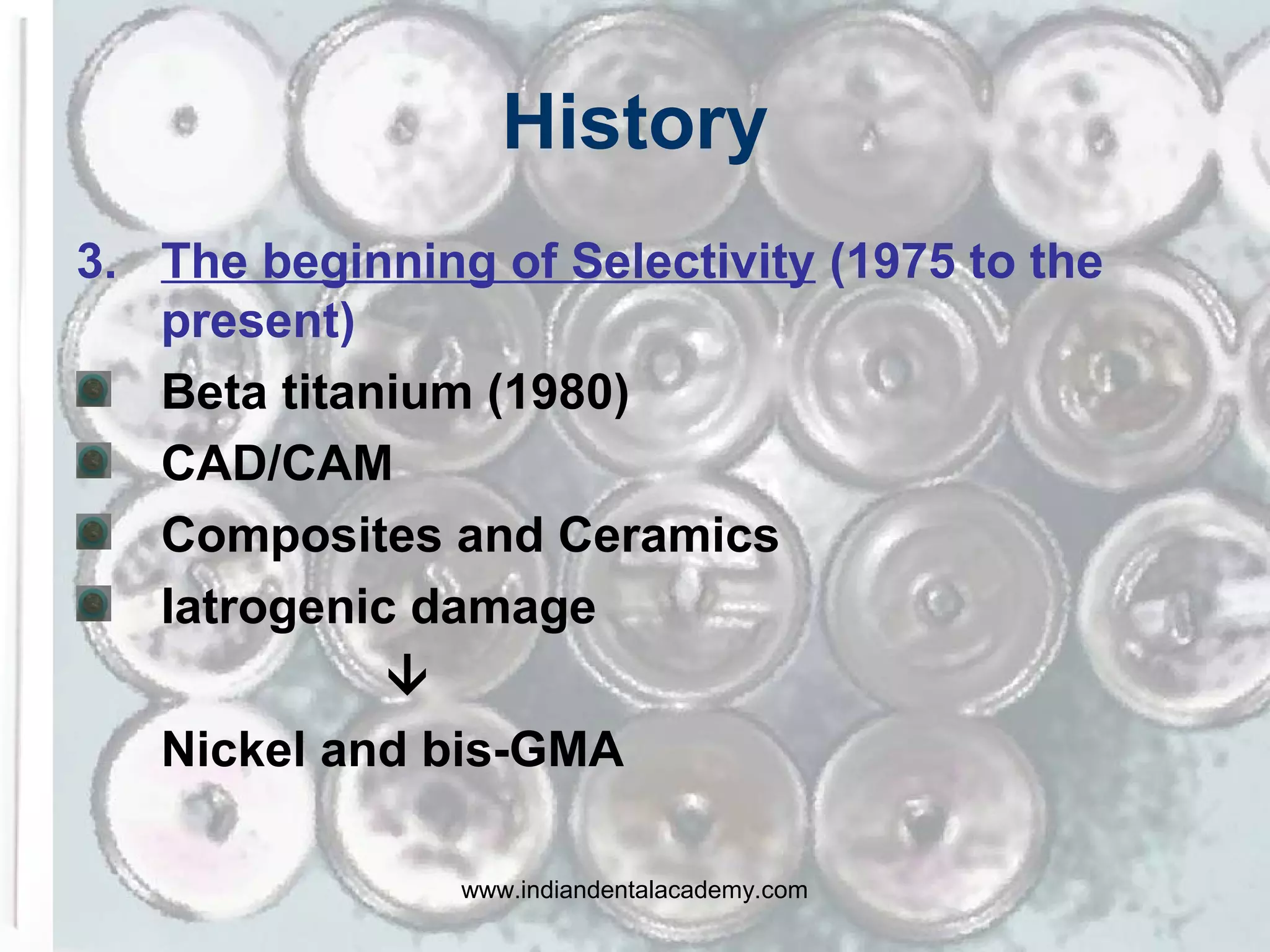 Properties of orthodontic wire /certified fixed orthodontic courses by Indian dental academy | PPT