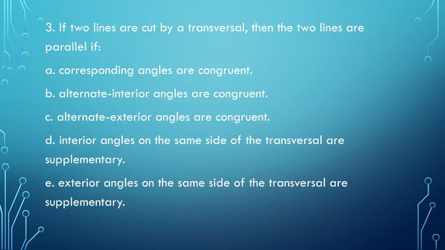 Properties of parallel lines cut by a transversal.pptx