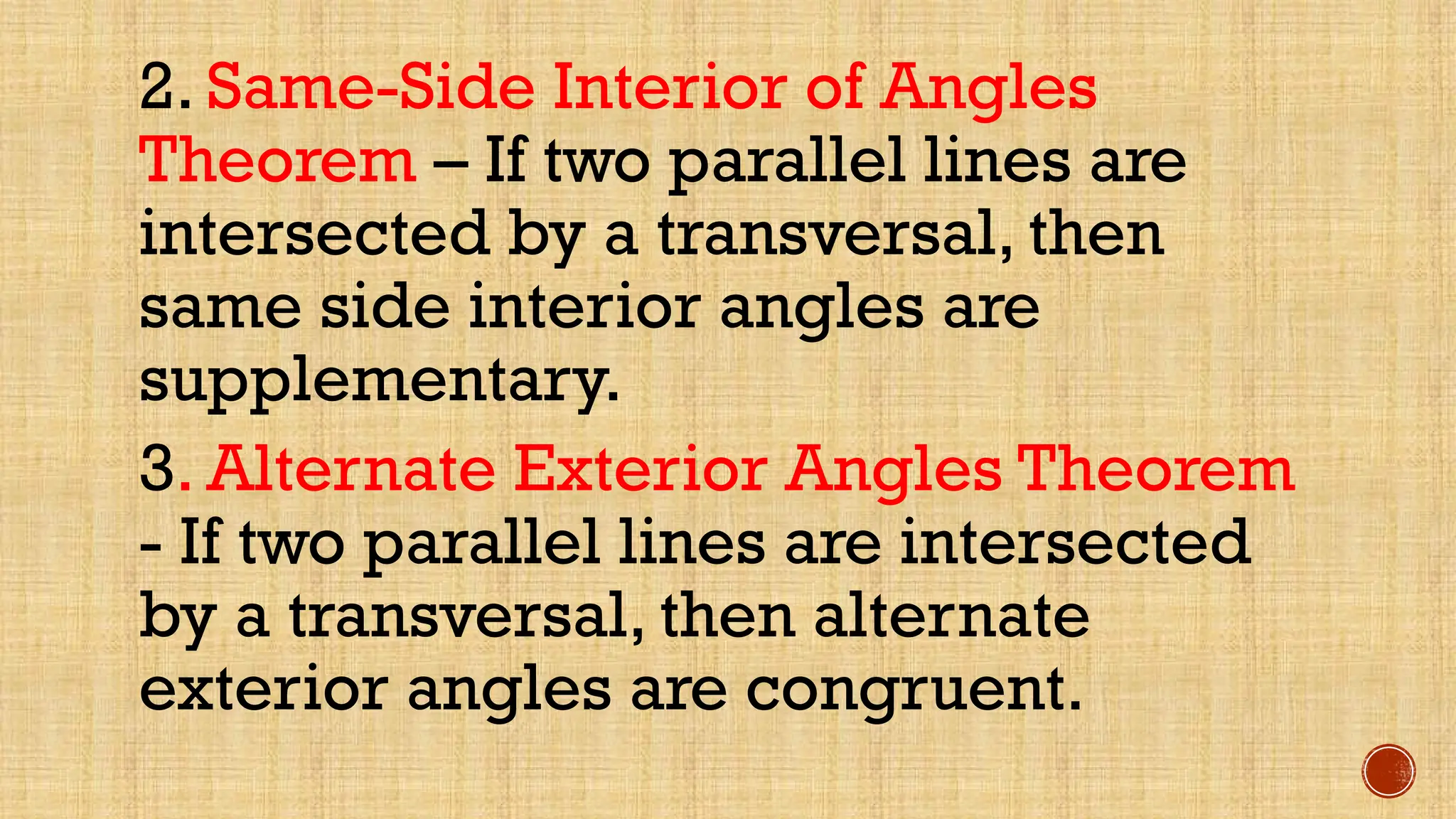 Properties of parallel lines cut by a transversal d3.pptx