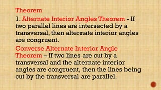 Properties of parallel lines cut by a transversal d3.pptx