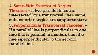 Properties of parallel lines cut by a transversal d3.pptx