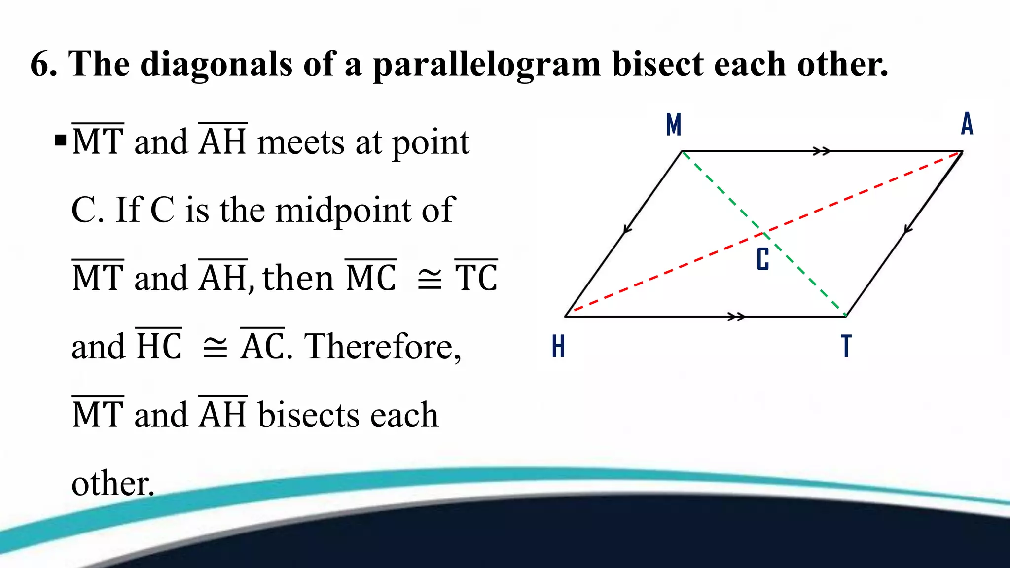 Properties of Parallelogram | PDF