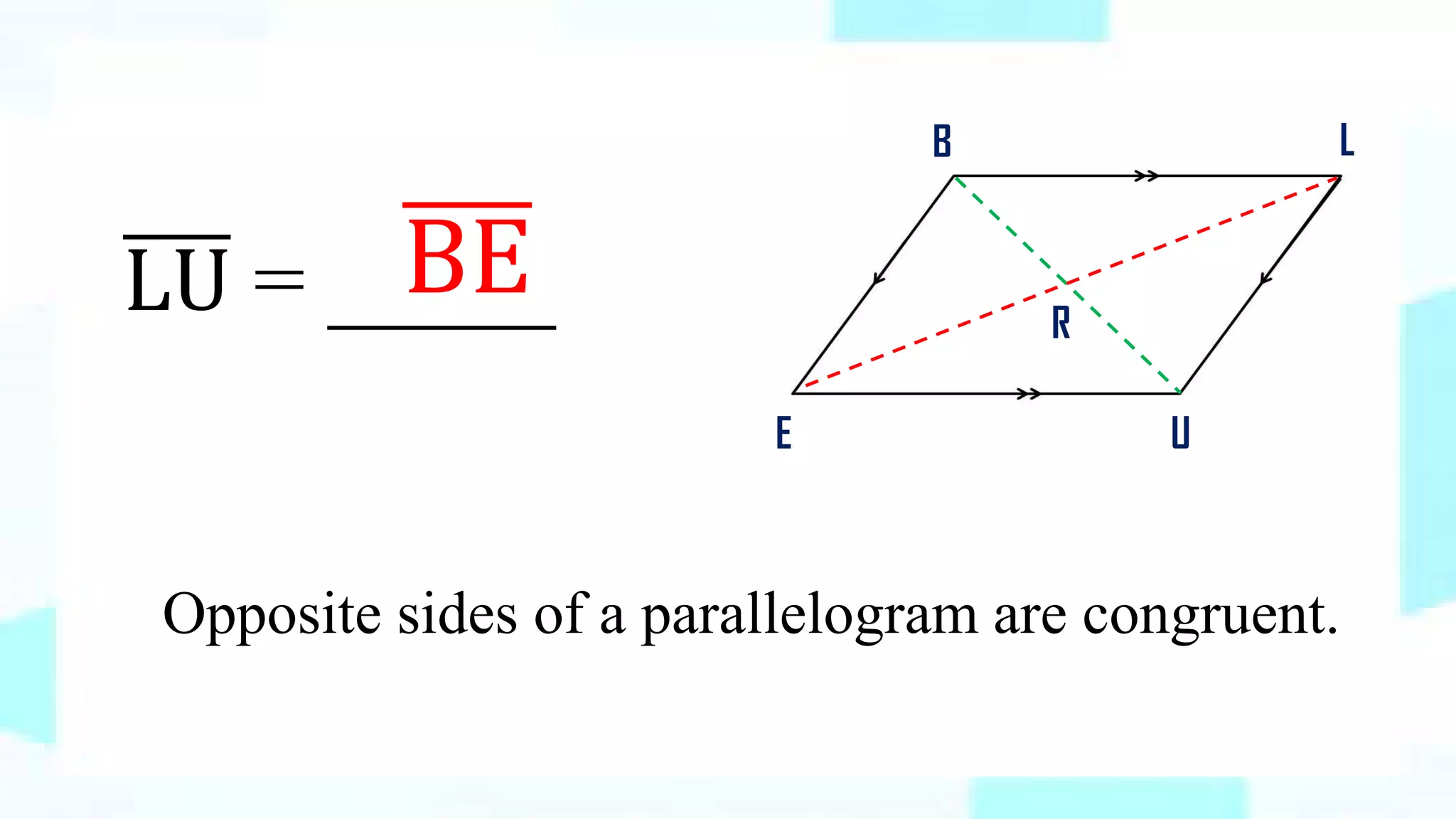 Properties of Parallelogram | PDF