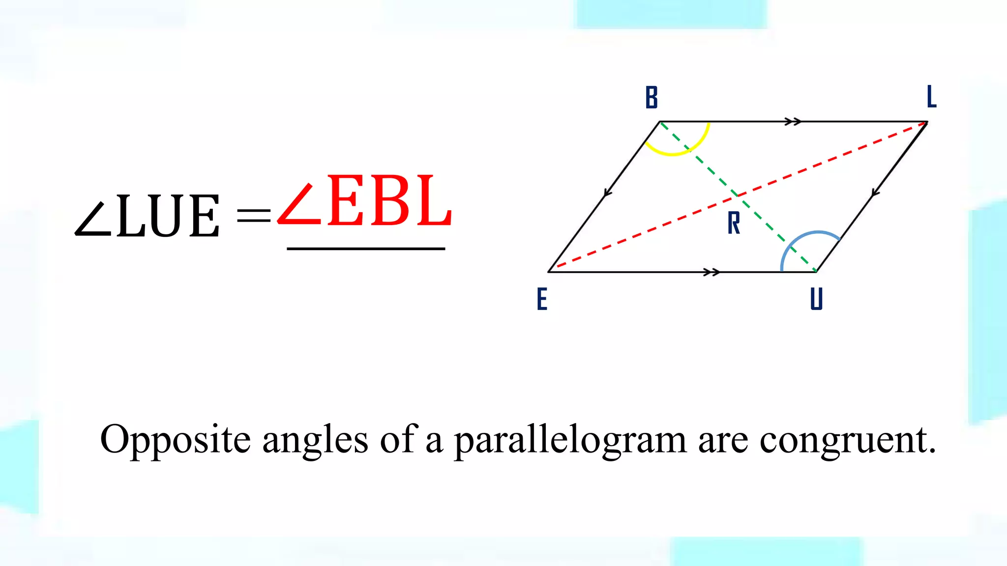 Properties of Parallelogram | PDF