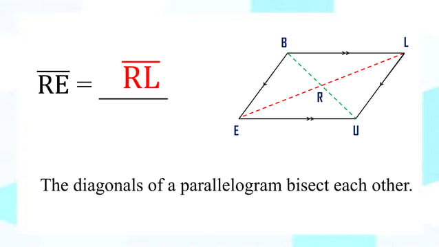 Properties of Parallelogram | PDF
