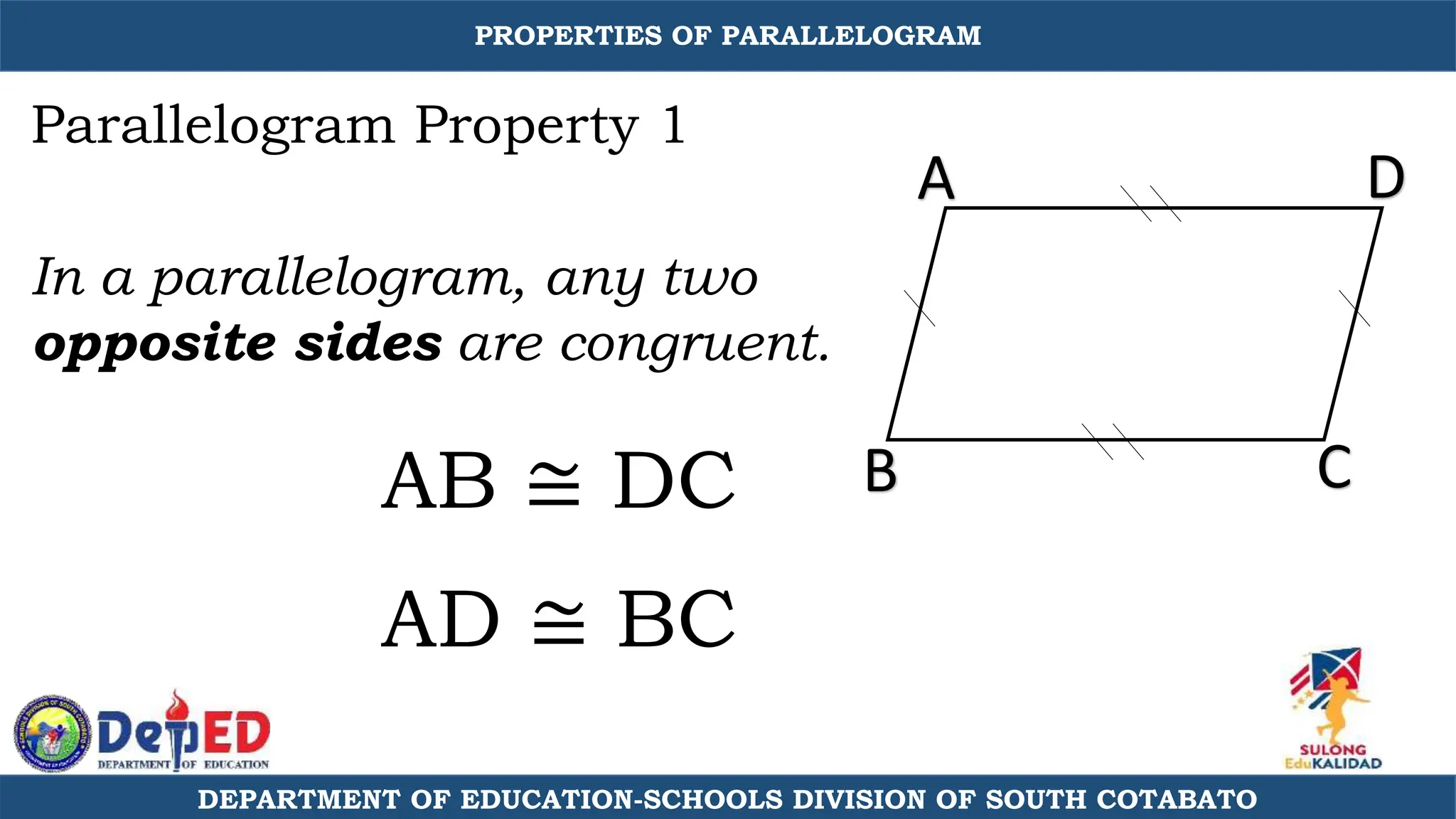 PROPERTIES OF PARALLELOGRAM .pptx