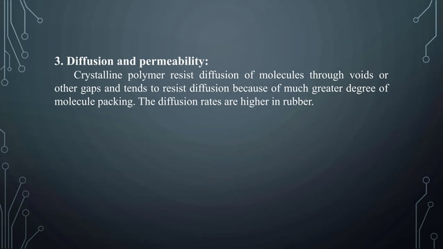 Properties of polymers | PPTX | Chemistry | Science