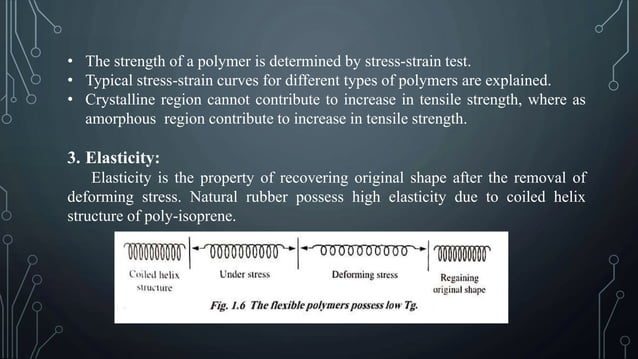 Properties of polymers | PPTX | Chemistry | Science