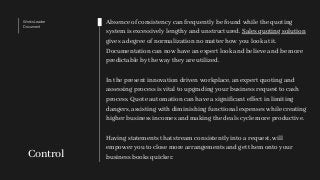 Properties of quoting software. | PPT