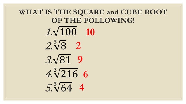Properties of radicals 9 | PPTX