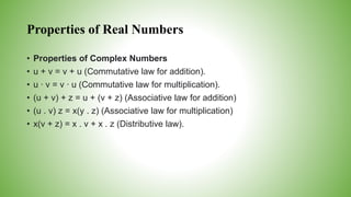 Properties of Real & Complex Numbers.pptx