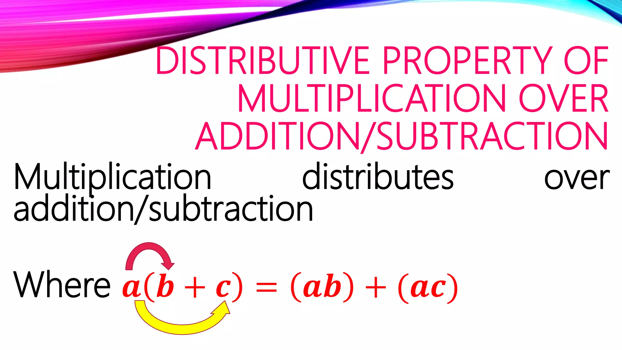 Properties of real numbers | PPTX