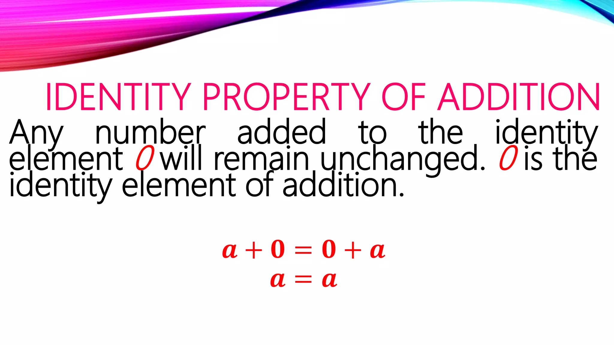 Properties of real numbers | PPTX