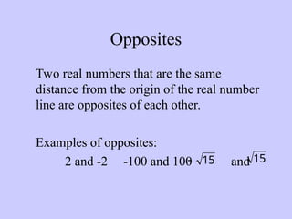 Comprehensive Overview of Properties of Real Numbers in Mathematics | PPT