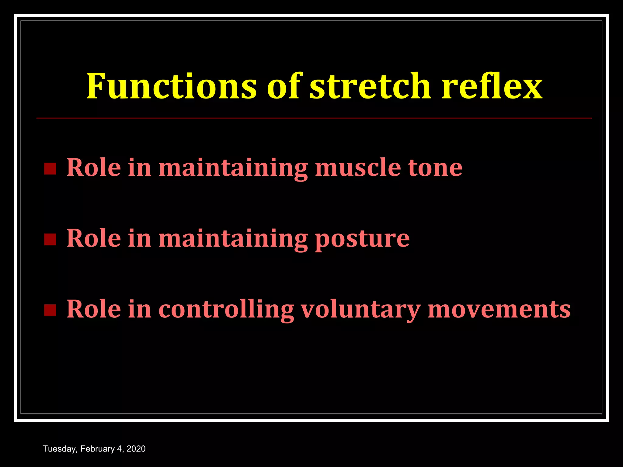 Properties of reflexes | PPT