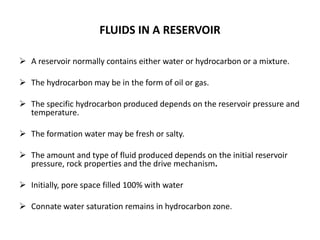 Properties of reservoir rocks | PPTX