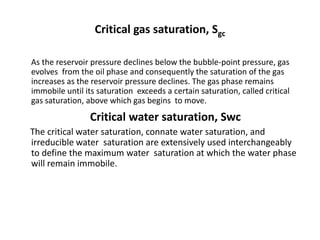 Properties of reservoir rocks | PPTX