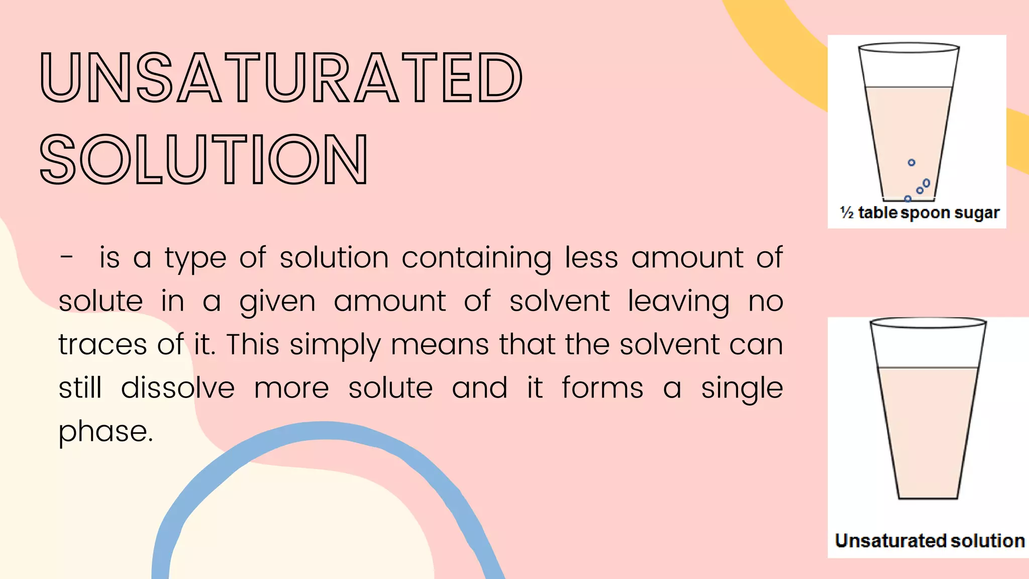 Properties of saturated and unsaturated solution | PDF | Chemistry ...