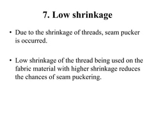 Properties of sewing thread.pptx