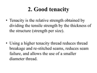 Properties of sewing thread.pptx