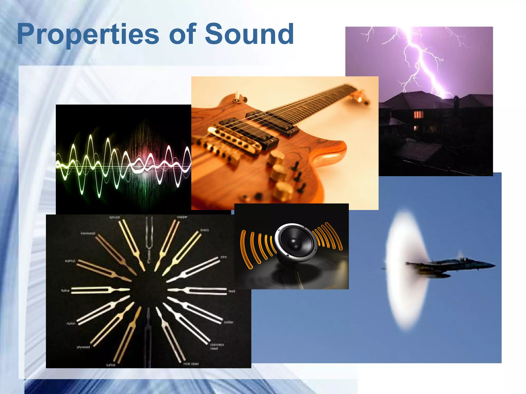 Properties of Sound | PPT
